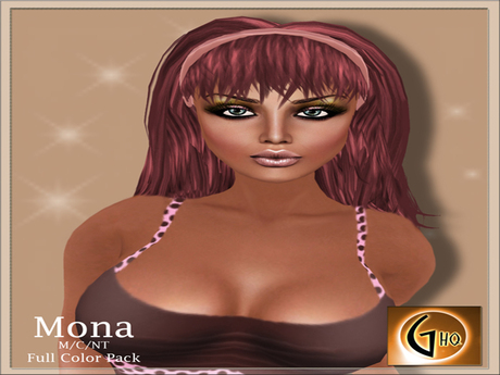 Second Life Marketplace - Mona Hairstyle